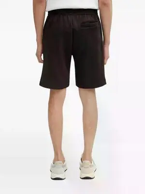 Lacoste Logo Patch Elasticated Waist Shorts - Brown