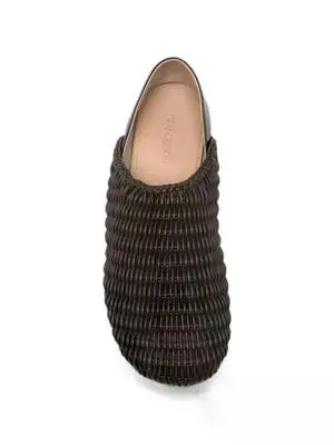 JW Anderson Woven-leather Mules