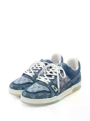 Louis Vuitton Round Toe Sneakers For Men