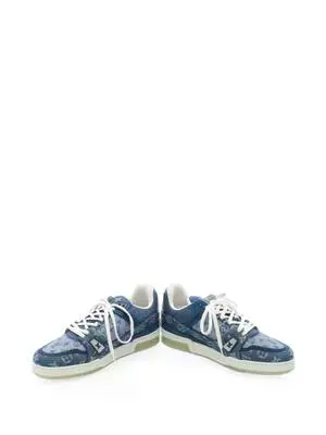 LOUIS VUITTON Monogram Denim Low-top Sneakers