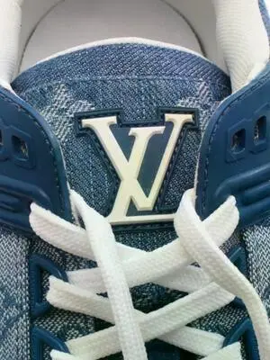 LOUIS VUITTON Monogram Denim Low-top Sneakers