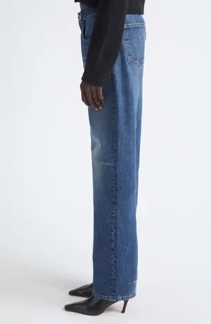 Brandon Maxwell The Beau Classic Straight Leg Jeans