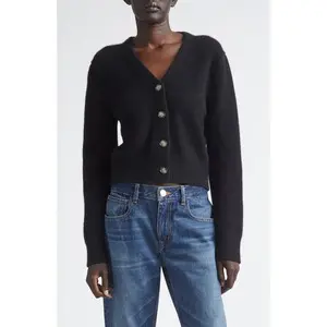 Brandon Maxwell The Sloane Cashmere & Silk Cardigan