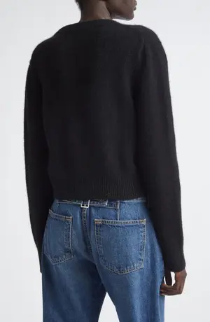 Brandon Maxwell The Sloane Cashmere & Silk Cardigan