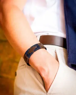 PAMPEANO Jefe Leather Bracelet
