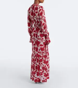 ALEXANDRA MIRO Clementine Floral Maxi Dress