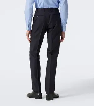 Canali Pinstripe Wool Suit - Blue