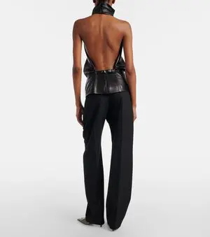 Khaite Mita Virgin Wool Straight-leg Trousers