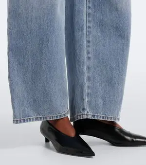 RÓHE Barrel-leg Jeans - Blue