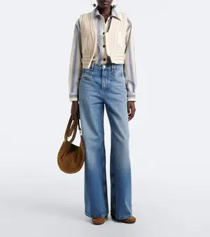 Isabel Marant Étoile Lemony Wide-leg Jeans
