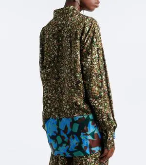Dries Van Noten Printed Viscose Shirt - Multicoloured