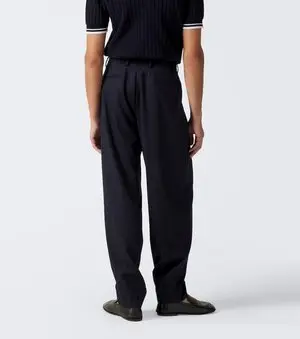 Dolce & Gabbana Virgin Wool Gabardine Pants