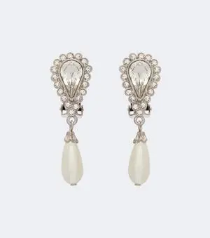 Alessandra Rich Clip On Earrings