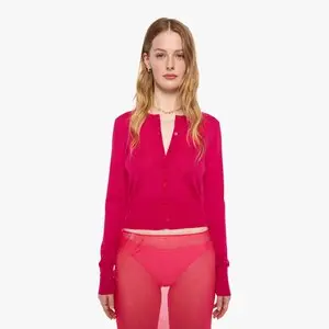 Sprwmn Baby Cashmere Cardigan - Pink