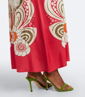La DoubleJ Clingy Roy Printed Maxi Dress