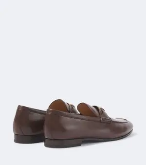 Valentino Garavani Vlogo Leather Loafers