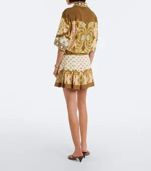 La DoubleJ Club Printed Voile Skort