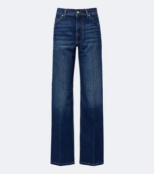 Stella McCartney Faded Straight Jeans