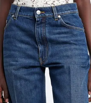 Stella McCartney Faded Straight Jeans