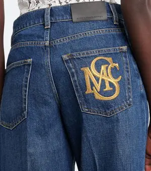 Stella McCartney Faded Straight Jeans