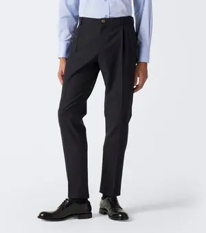 Dolce & Gabbana Virgin Wool Suit Pants