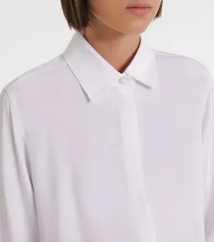 Max Mara Silk Crêpe De Chine Shirt