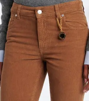 Stella McCartney Cotton Corduroy Flared Pants
