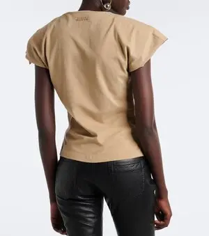 Isabel Marant Étoile Nadrine Cotton Jersey Top