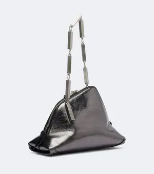 Attico La Scala Medium Leather Tote Bag