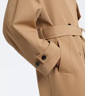 RÓHE Belted Cotton And Wool-blend Coat