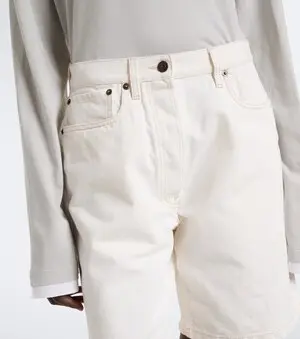 Prada Denim Bermuda Shorts