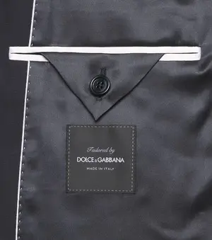 Dolce & Gabbana Virgin Wool Suit Jacket