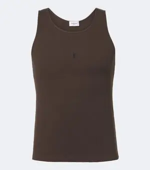 Saint Laurent Embroidered Vests For Men