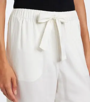TOTEME Silk Wide-leg Pants