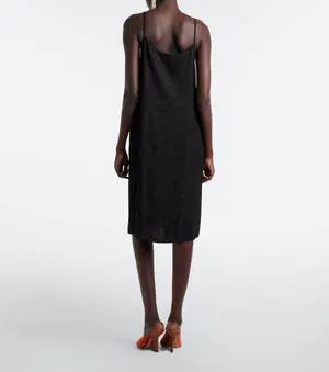 Dries Van Noten Embellished Midi Slip Dress