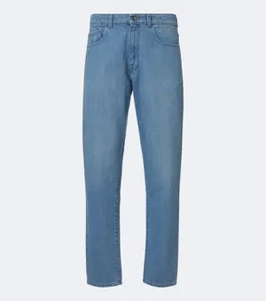 Canali Straight Leg Jeans - Blue