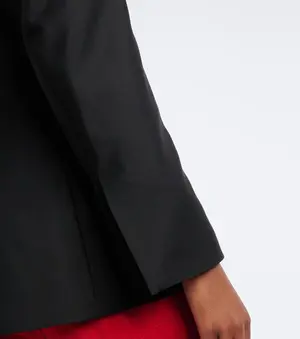 RÓHE Wool And Mohair Double-breasted Blazer