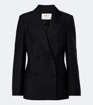 RÓHE Wool And Mohair Blazer - Black
