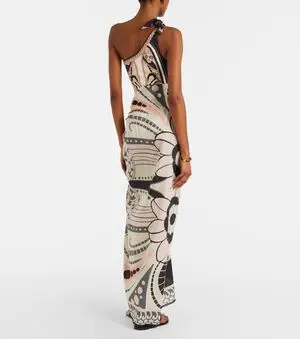 La DoubleJ Printed Cotton Beach Cover-up - Multicoloured