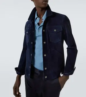 TOM FORD Cashmere And Silk Polo Sweater - Blue