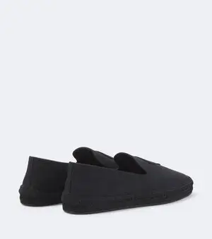 CHRISTIAN LOUBOUTIN Embroidered Canvas Espadrilles