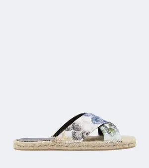 Missoni Harlow Lamé Espadrille Sandals
