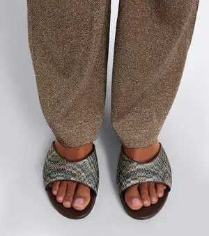 Missoni Liza Lamé Mules
