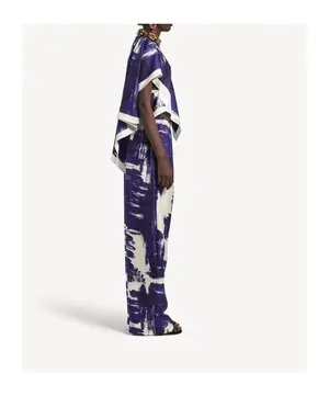 Balenciaga Paintbrush Cape Top