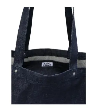 A.p.c. X Frgmt Logo Printed Shopping Bag