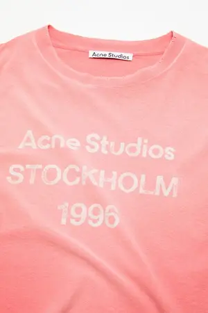 Acne Studios Sprayed Logo T-shirt