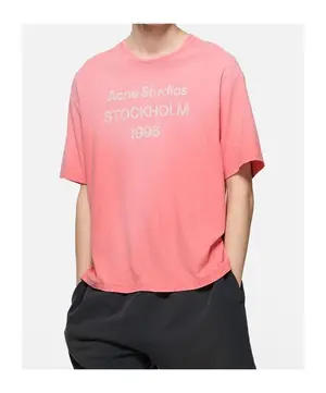 Acne Studios Sprayed Logo T-shirt