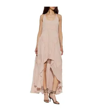 ALLSAINTS Dorina Ruffled Maxi Dress