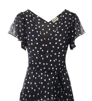 Rixo V-neck Dress
