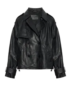 ALLSAINTS Reya Belted Leather Jacket